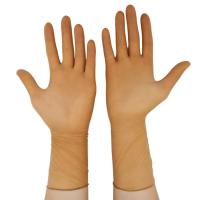 China Sterile Antiviral Orthopaedic Latex Surgical Gloves Powder-free for sale