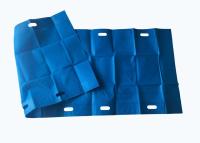 China Disposable SPP Medical Transfer Sheet Five Handles Grips Each Side for sale