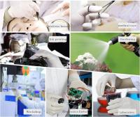 China Sterile Latex Disposable Surgical Gloves Powder Free White Color For Hospital for sale