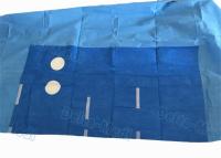 China Angiography / Cardiovascular Cardinal Health Disposable Surgical Drapes Fixing Surgical Position for sale