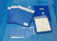 China Customized Procedure Packs Good Drape ability With Adhesive Drape And Mayo Cover for sale