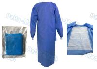China Delta Medi Disposable Surgeon Gown , Reinforcement Protective Disposable Operating Gowns for sale