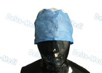 China Dustproof Breathable Disposable Surgical Caps Non Woven Customized Color for sale