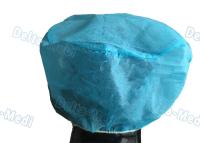 China PP / SMS Material Disposable Surgical Caps Anti Static Good Permeability for sale