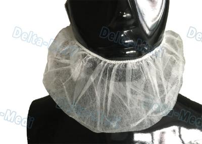 China Disposable White Elastic Surgical Beard Cover , 10gsm PP Disposable Beard Net for sale