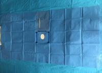 China Eye / Ophthalmic Disposable Sterile Surgical Drapes With Incision Film With Liquid Collection Pouch for sale