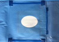 China Eye / Ophthalmic Disposable Sterile Surgical Drapes With Incision Film With Liquid Collection Pouch for sale