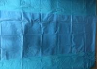 China Surgical Hip Drape Packs , Orthopedic Hip Set Standard U Split Drape with Stockinette / Legging for sale