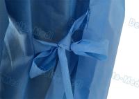 China Over Locking Disposable Surgical Gown Reinforced Waterproof For Surgery for sale