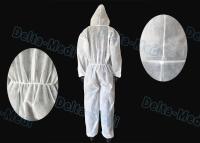 China SMS Disposable Protective Clothing , Food Industry Disposable Waterproof Coveralls for sale