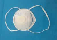 China FFP1 Disposable Earloop Face Mask , Breathing Disposable Respirator Mask With Exhalation Valve for sale