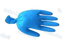 China Medical Powder Free Vinyl Gloves , Blue Disposable Vinyl Gloves Wear Resistance for sale