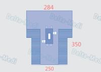 China Sterile Surgical Spine Drape Pack With Liquid Collection Pouch,Tube holders,Oblong fenestration for sale