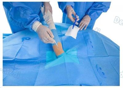 China Customized Upper Limb Sterile Surgical Drapes , Operating Room Drapes With Incision Film for sale