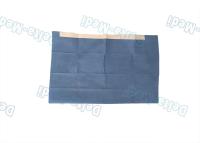 China Surgical Operation Waterproof Disposable Patient Drapes Blue Color 90 x 90cm for sale