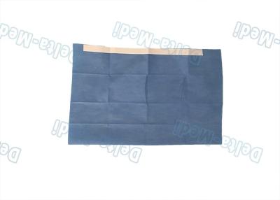 China Surgical Operation Waterproof Disposable Patient Drapes Blue Color 90 x 90cm for sale