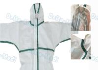 China Type 5 Type 6 Disposable Protective Coveralls For Medical Protection for sale
