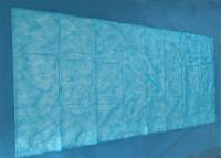 China Blue Color Disposable Medical Sheets , Medical Bed Sheets 40 - 100gsm for sale