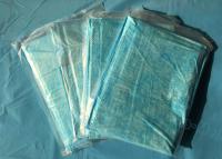 China Blue Color Disposable Medical Sheets , Medical Bed Sheets 40 - 100gsm for sale
