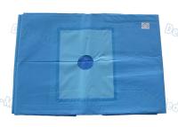 China Disposable Extremity Surgical Drapes Shoulder Drape For Upper Limb Aperture With Absorbent Reinforced for sale