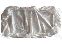 China Flexible Non Woven Medical Disposable Bed Sheets / Cover Non Toxic With Elastic for sale
