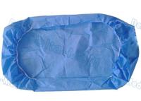China Flexible Non Woven Medical Disposable Bed Sheets / Cover Non Toxic With Elastic for sale