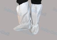 China SF Non Woven Disposable Surgical Shoe Covers , Anti Water Disposable Boot Covers for sale