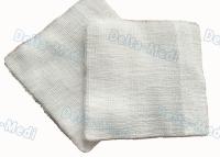 China 10 X 10 Cm Sterile Gauze Sponges , 8 Ply 100% Cotton Gauze Swabs Pads for sale