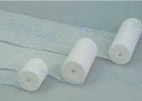 China 100% Cotton Absorbent Sterile Gauze Sponges Roll White Color For Wound Fixation for sale
