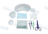 China Wound Care Disposable Surgical Kits , Sterile Dressing Packs With Medical Plastic Kidney Bowls for sale