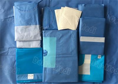 China Sterile Hospital Disposable Surgical Packs Comfortable Preventing Liquid / Barrier Bacteria for sale