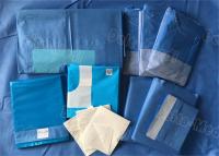 China Sterile Hospital Disposable Surgical Packs Comfortable Preventing Liquid / Barrier Bacteria for sale