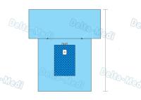 China Extremity Pack Disposable Surgical Drapes , I II III Sterile Knee Arthroscopy Drape for sale