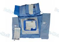 China Hospital Abdominal Delivery Disposable Surgical Packs With Clamp High Safety for sale