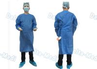 China Barrier Disposable Surgical Gown , SMS Surgery Gown Alcohol Resistant With Towels for sale