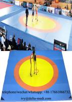 China Wrestling Gymnastics Training Mats 12M * 12M Square And Octagon Grappling Mat for sale