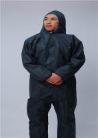 China Disposable 75g/㎡ PP Biosecurity Coverall for Hospital Doctor for sale