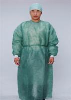 China Medical XXL Disposable Protective Apparel With Knitted Cuffs for sale