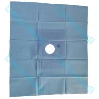 China 3 Layer Disposable Sterilized Surgery Drape Around Fenestration for sale