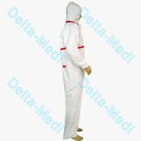 China Microporous Heat Sealing Taped Medical Protection Clothing for sale