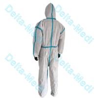 China Microporous Heat Sealing Taped Medical Protection Clothing for sale