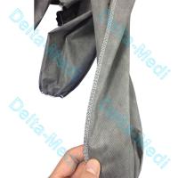 China Waterproof Antistatic Disposable Protective Coveralls Front Zipper for sale