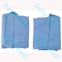China SBPP SMS Sterile Disposable Surgical Gown with Knitted Cuff for sale