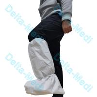 China SMS Microporous Waterproof Disposable Surgical Shoe Covers for sale