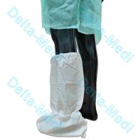 China Anti Skid PP PE 50gsm Disposable Surgical Shoe Covers for sale