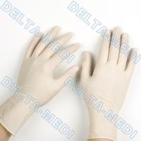 China Slip Resistance Beaded Cuff Disposable Surgical Gloves for sale