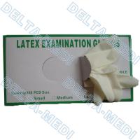 China 100% Natural Rubber Latex Disposable Surgical Gloves for sale