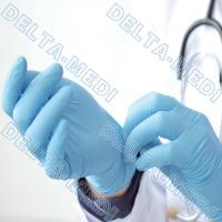 China Beaded Cuff Disposable Hand Gloves For Healthcare Industrial Safe for sale