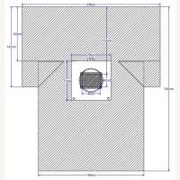 China ETO Sterile Dark Blue Disposable Medical Drapes For C Section for sale