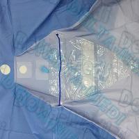 China Dark Blue SBPP Disposable Sterile Surgical Drapes For Urology With Collection Bag for sale